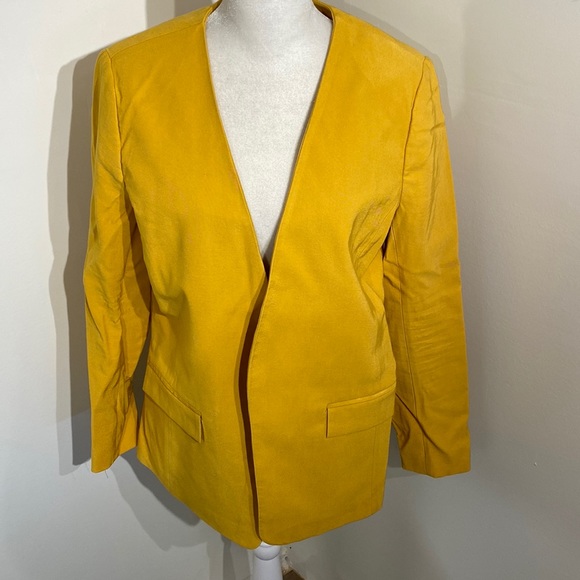 Halogen | Jackets & Coats | Halogen Gold Blazer | Poshmark